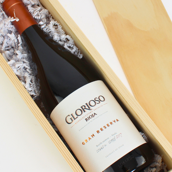 1 Bottle Gran Reserva Rioja Gift in Wooden Box - Reserve Wines