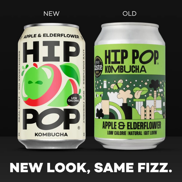 Hip Pop Bundle, Apple Elderflower Kombucha 6x330ml Pack - Reserve Wines
