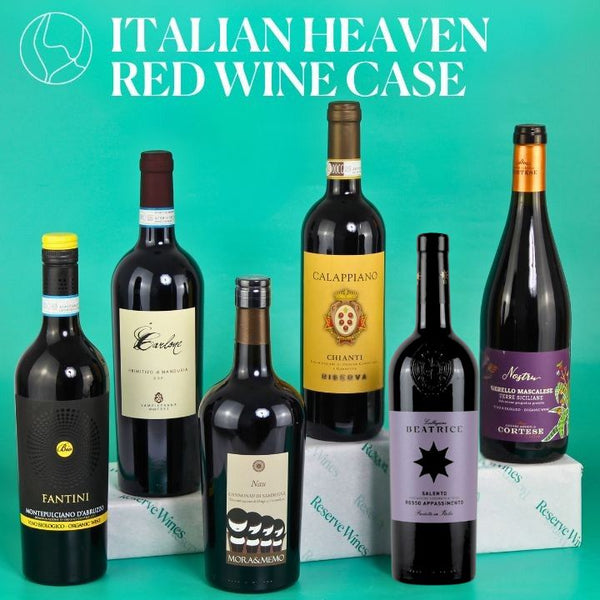 Italian Heaven Red Wine Case (FREE Delivery on this case) - Reserve Wines